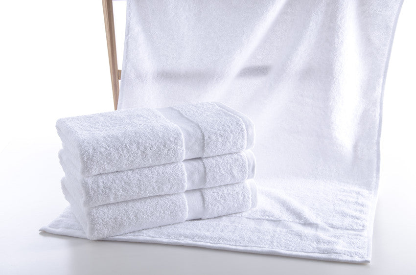 24x48 Towels N More 12 Premium Blended Bath Towels with Cam Border- 8